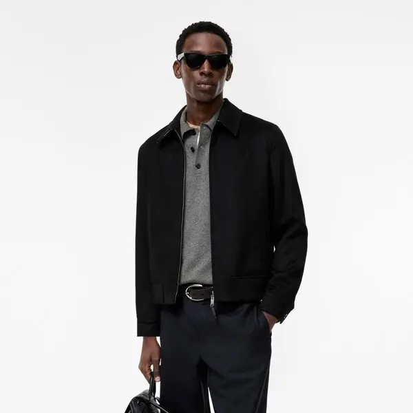 Burberry Cashmere Bloomsbury Harrington Jacket