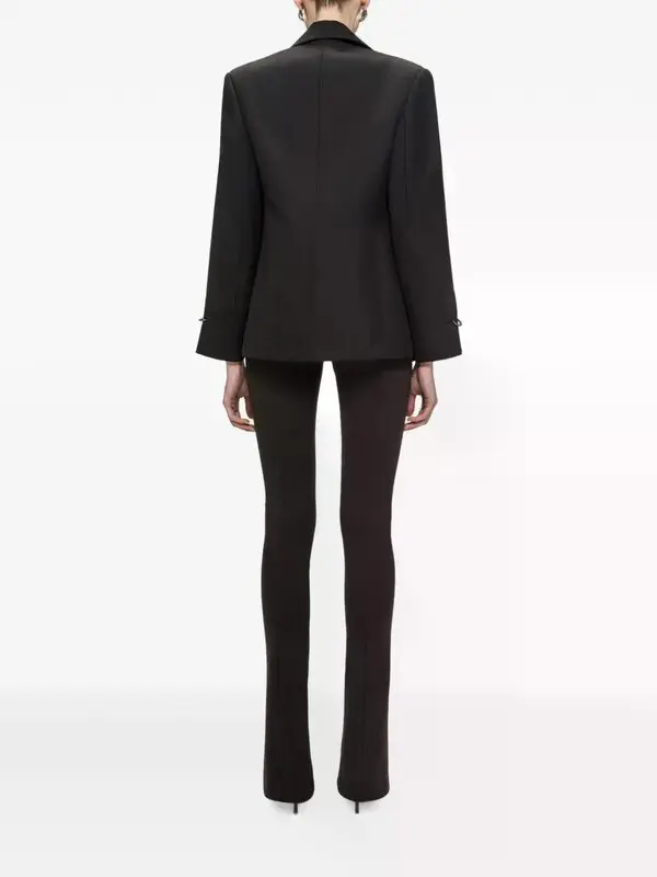 NISSA High-rise Viscose-blend Pants