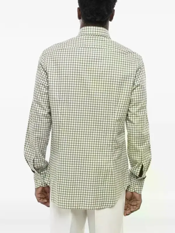 Corneliani Vichy Check Shirt