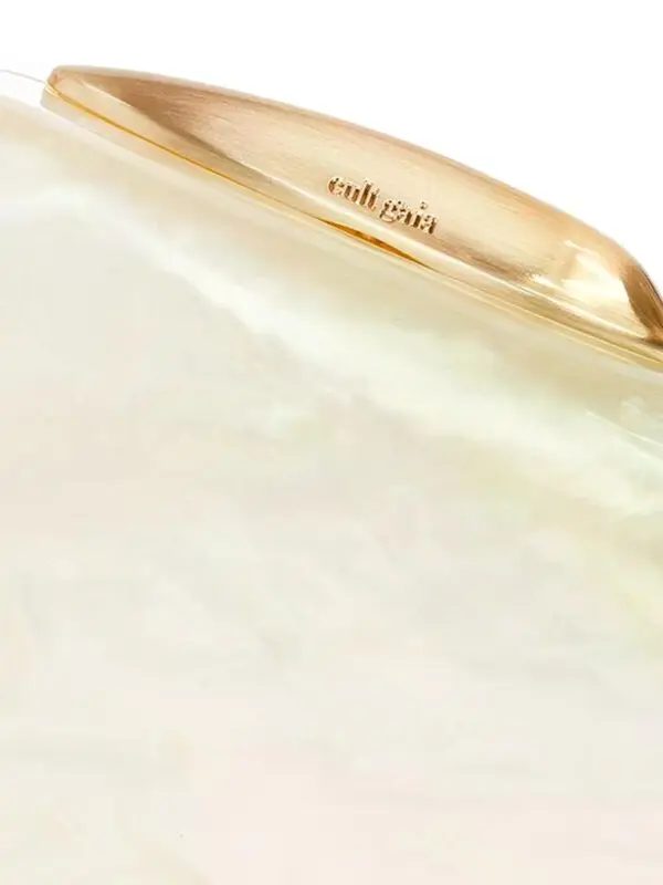 Cult Gaia Althea Marble-effect Clutch Bag