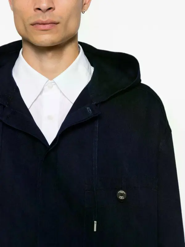 Jacquemus Hooded Chest-pocket Shirt