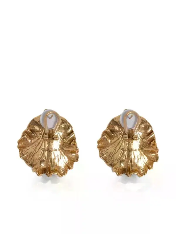 Cult Gaia Iris Leaf Earrings