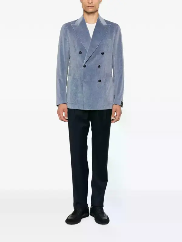 Tagliatore Giacca Double-breasted Corduroy Jacket