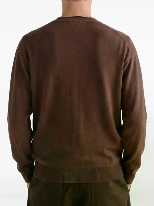 LEMAIRE Relaxed Twisted Cardigan In Merino Blend