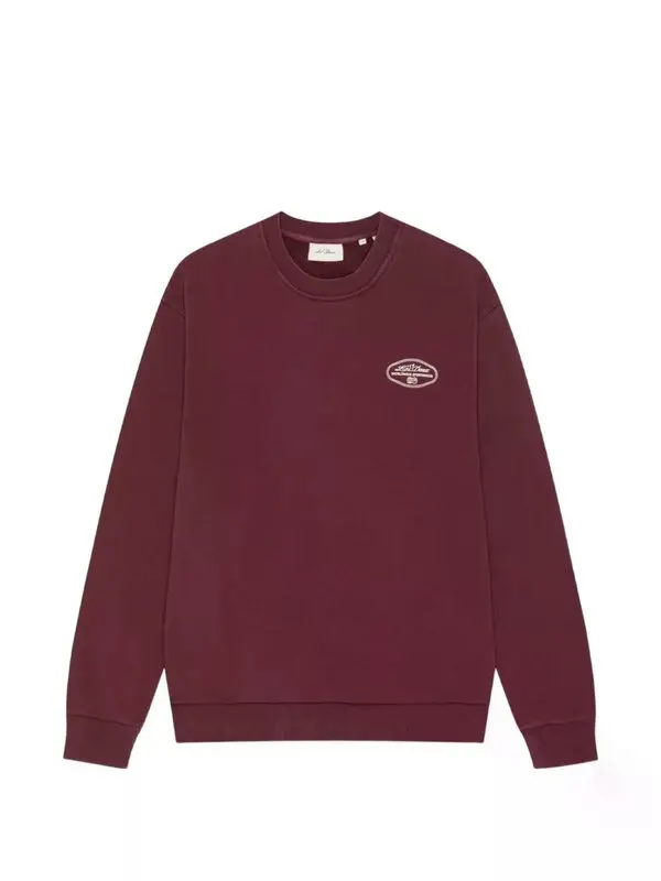 LES DEUX Logo-print Jersey Sweatshirt