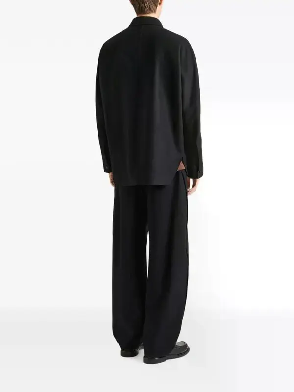 Givenchy Couture Seam Overshirt In Flannel