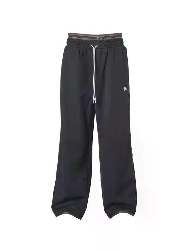 PALY Logo-patch Track Pants - Blue