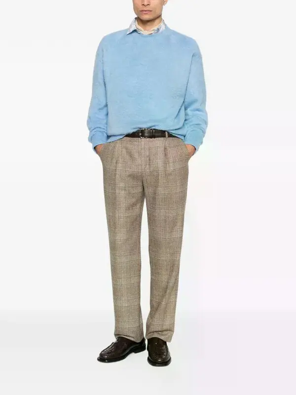 ROBERTO COLLINA Brushed-knit Sweater
