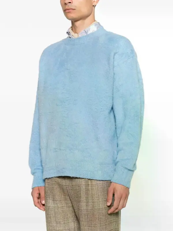 ROBERTO COLLINA Brushed-knit Sweater