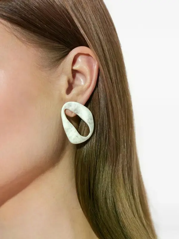 Cult Gaia Rue Mini Earrings - Silver