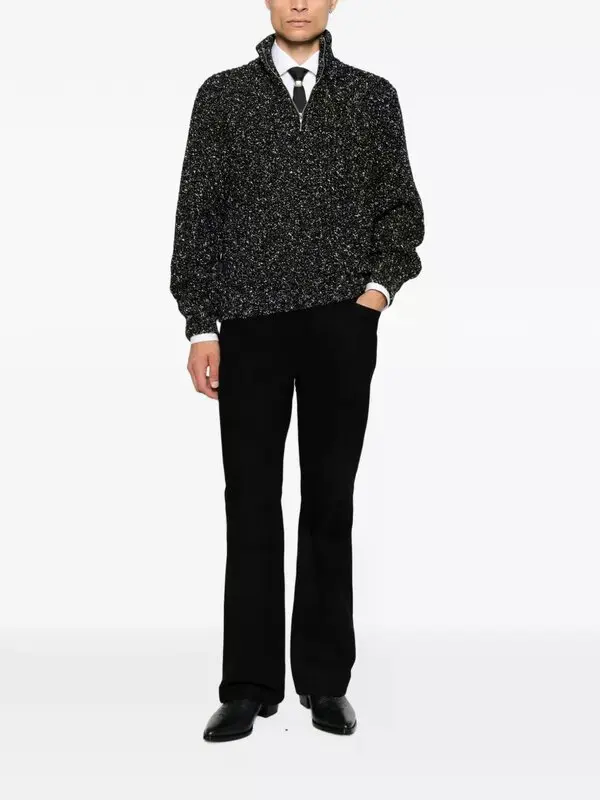 ERNEST W. BAKER Quarter-zip Sweater