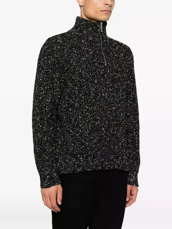 ERNEST W. BAKER Quarter-zip Sweater