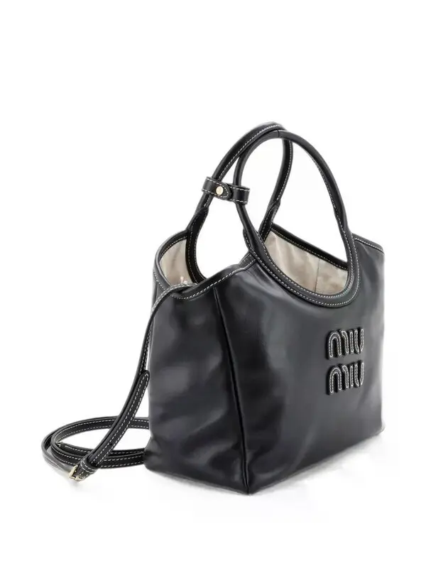 Miu Miu Ivy Tote Bag Leather Small Shoulder Bag