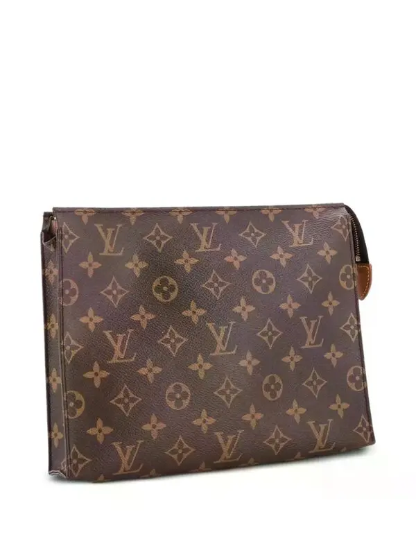 LOUIS VUITTON Monogram Canvas Toiletry Pouch 26 Clutch Bag