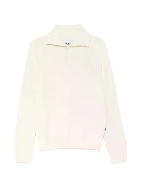 SEBAGO Ribbed-knit High-neck Sweater - Neutrals