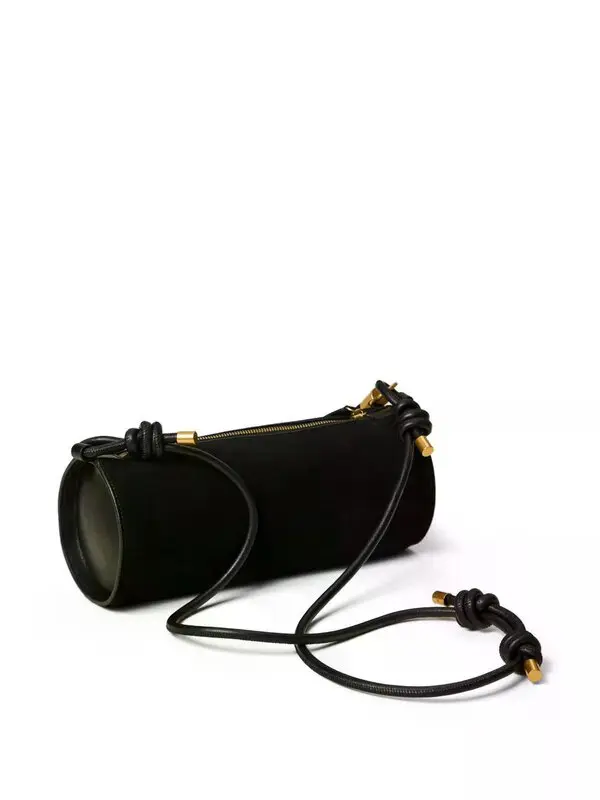TWINSET Suede Cylinder Bag With Tassel