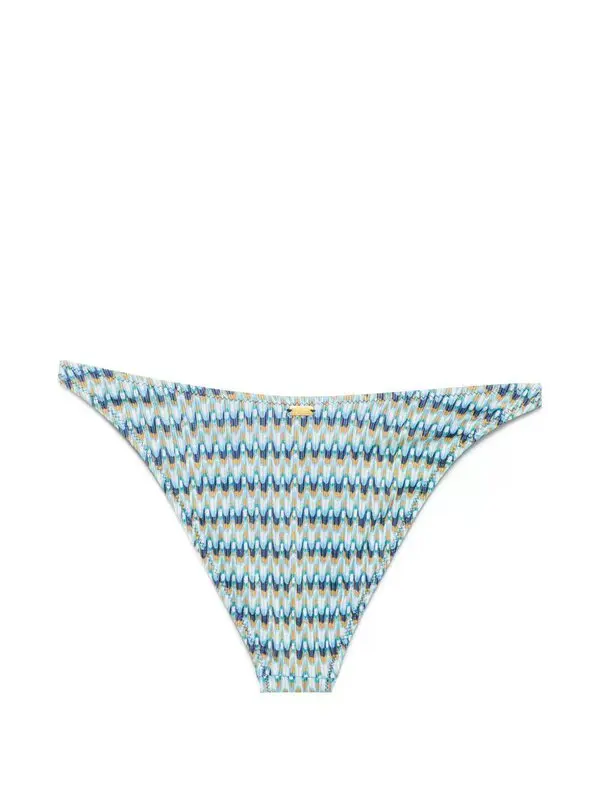 BANANA MOON Cabuya Geometric-print Bikini Bottoms