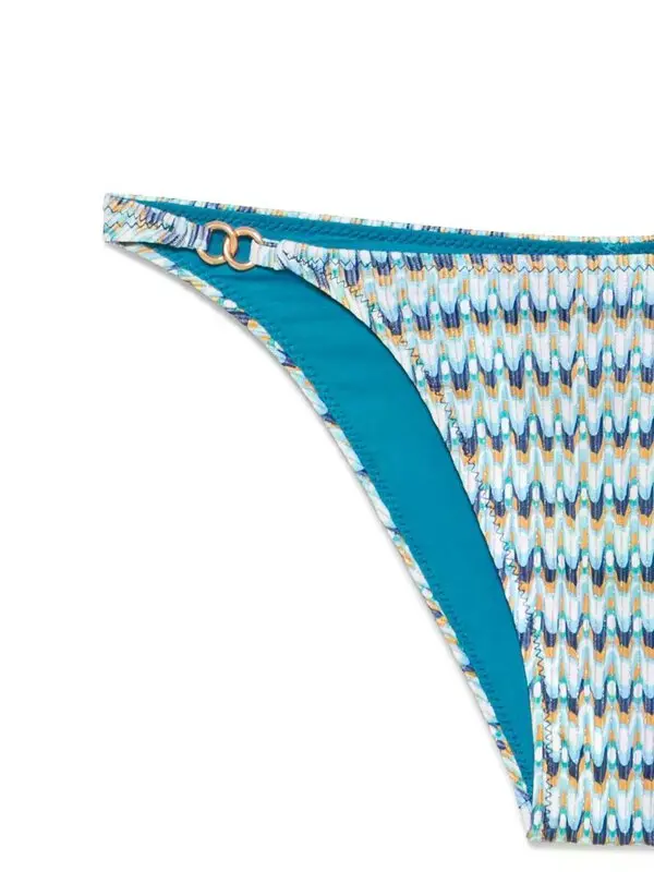 BANANA MOON Cabuya Geometric-print Bikini Bottoms