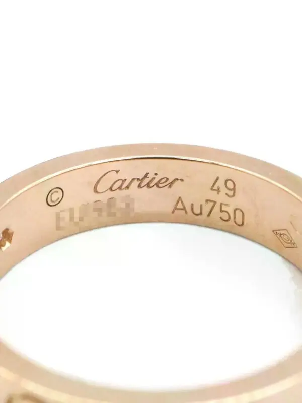 Cartier 2010s Mini Love Diamond Ring