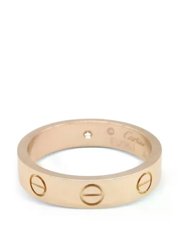 Cartier Mini Love Diamond Ring - Pink
