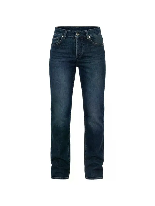 Liu Jo Faded Straight-leg Jeans - Blue
