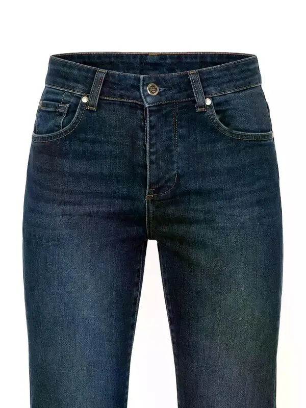Liu Jo Faded Straight-leg Jeans