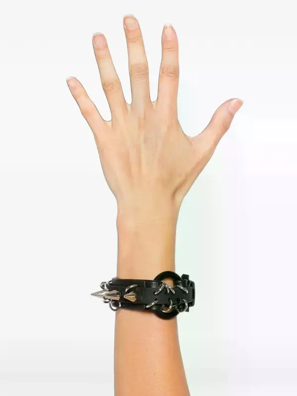 INNERRAUM Spike-stud Chain-link Bracelet - Black