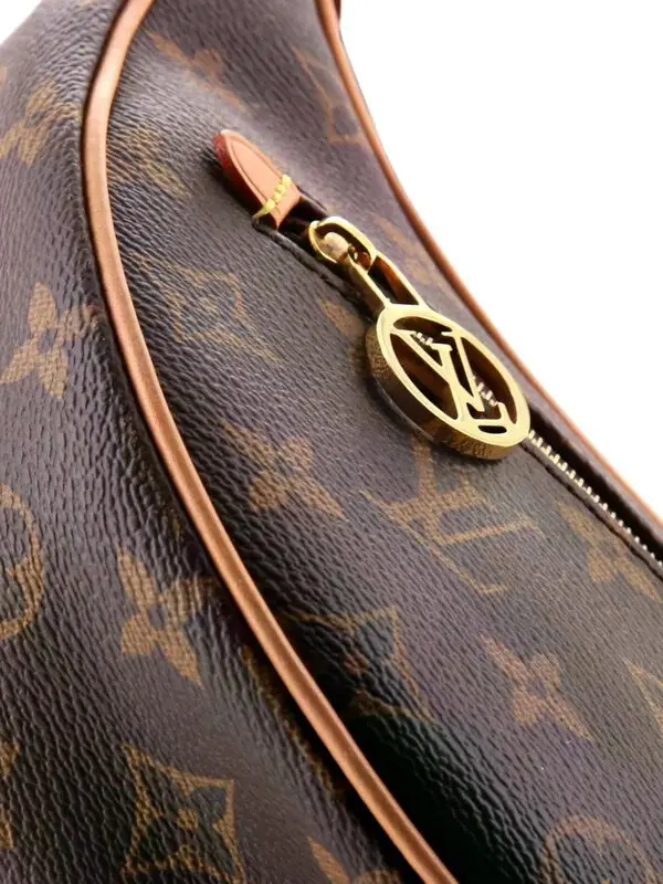 LOUIS VUITTON Loop Handbag Monogram Canvas Hobo Bag