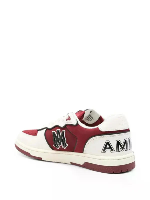 Amiri Newport Logo-patch Panelled Sneakers - White