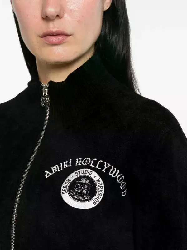 Amiri Logo-embroidered Cardigan