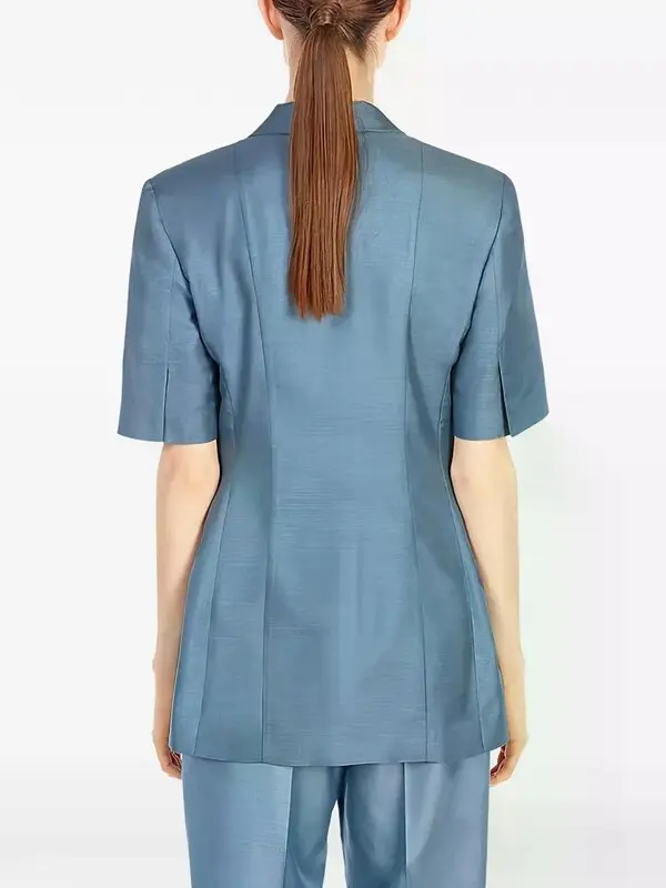 FERRAGAMO Short-sleeve Silk Jacket