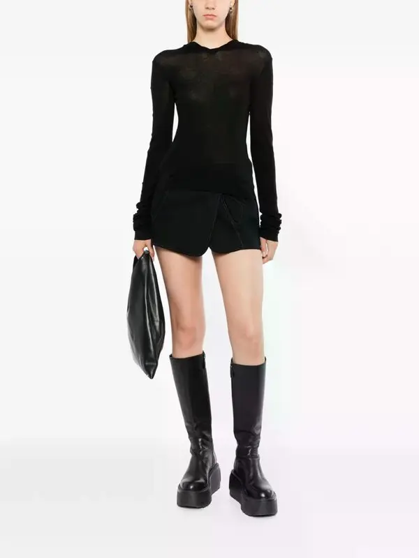 Rick Owens Long-sleeve Sheer Top