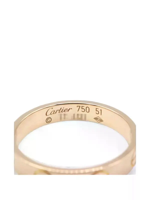 Cartier 2010s Mini Love Ring