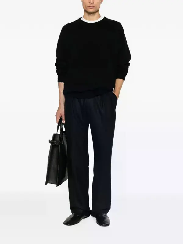 BERWICH Pleated Wool Trousers