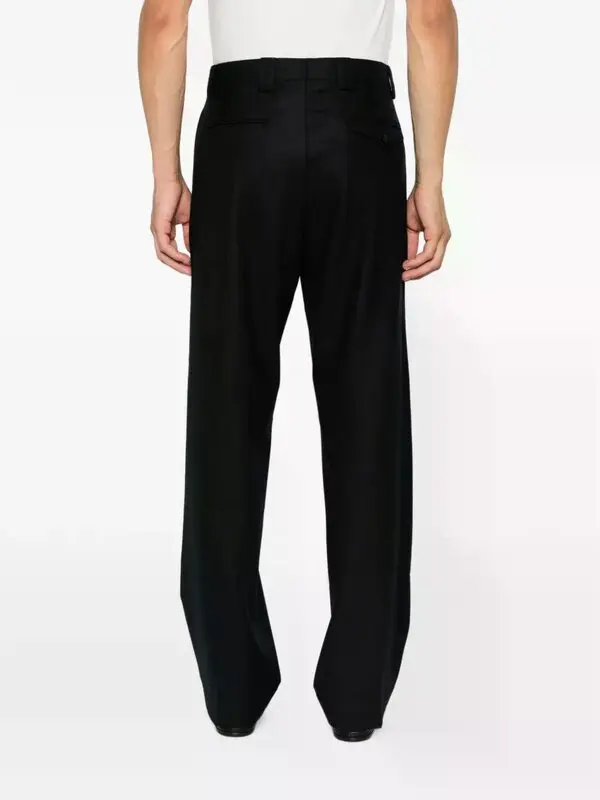 BERWICH Pleated Wool Trousers