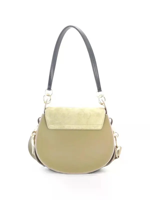 Chloé Tess Bag Leather Small Shoulder Bag - Green