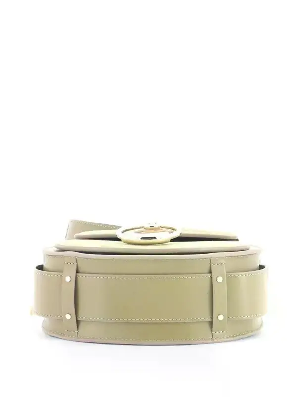Chloé Tess Bag Leather Small Shoulder Bag - Green