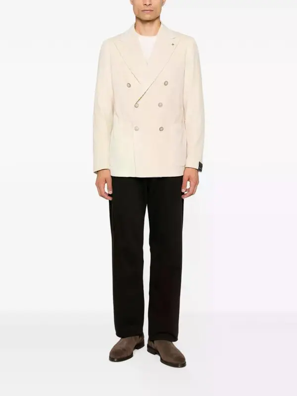 Tagliatore Giacca Double-breasted Corduroy Jacket