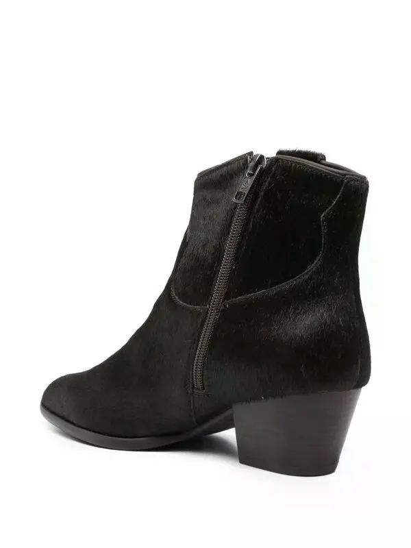 Ash Pony Fur Ankle Boots