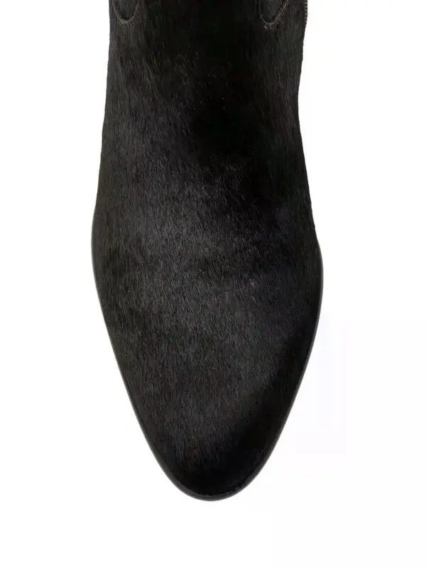 Ash Pony Fur Ankle Boots
