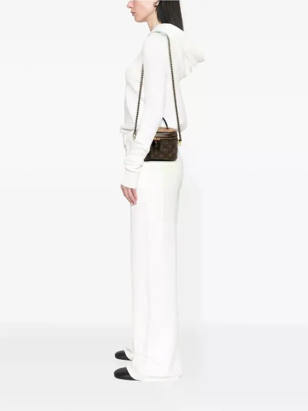 LOUIS VUITTON 2020 Monogram Reverse Vanity Pm Satchel - Brown