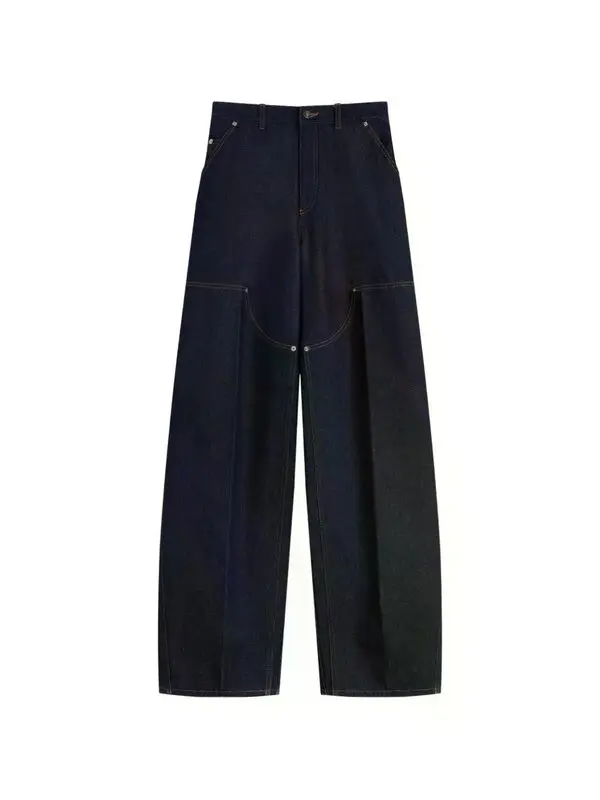 Givenchy Pleat-detail Panelled Jeans