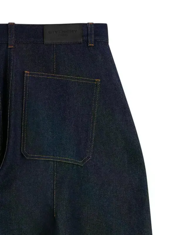 Givenchy Pleat-detail Panelled Jeans