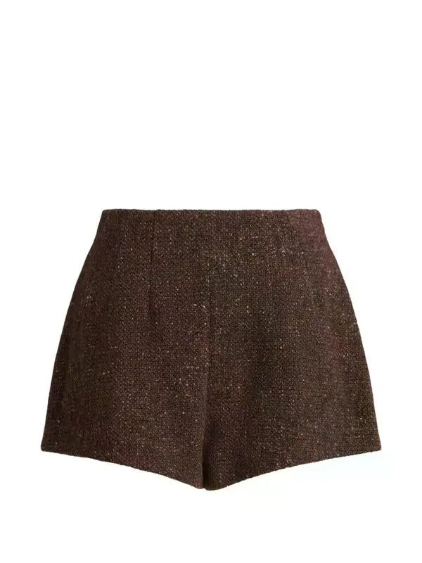 Ralph Lauren Walace Tweed Shorts - Brown