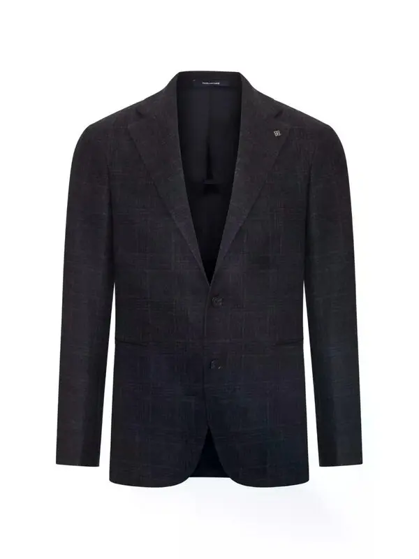 Tagliatore Vesuvio Check Wool Blazer