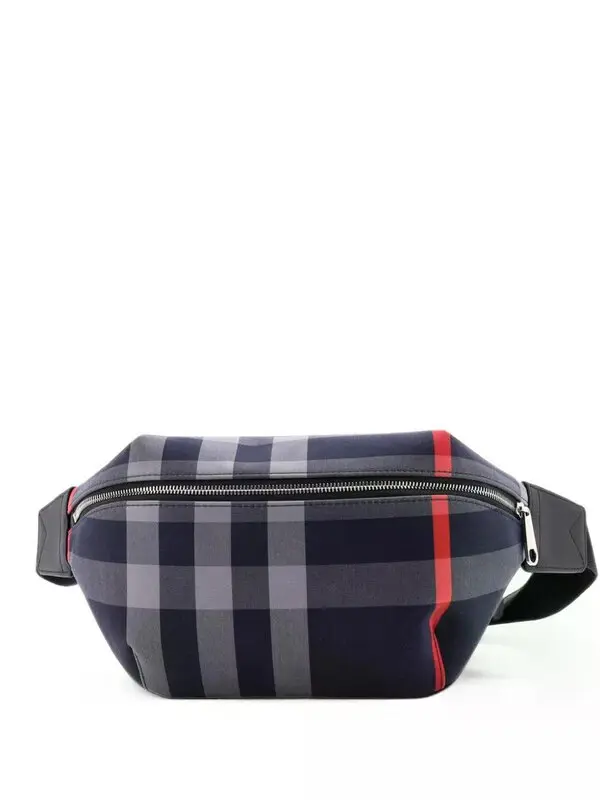 Burberry Sonny House Check Canvas Belt Bag