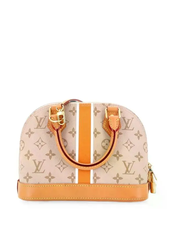 LOUIS VUITTON Alma Handbag Monopaname Canvas Bb Satchel