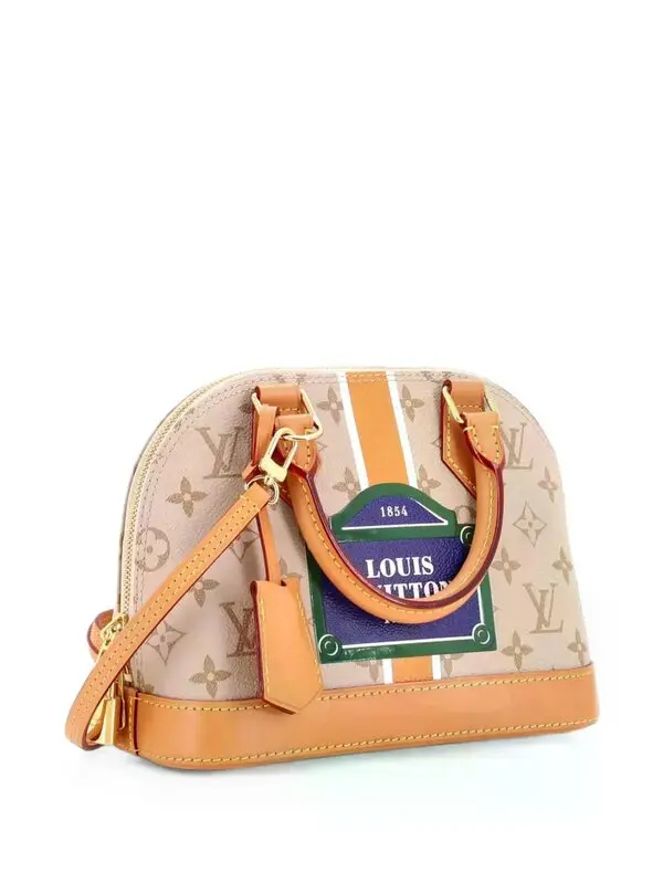 LOUIS VUITTON Alma Handbag Monopaname Canvas Bb Satchel