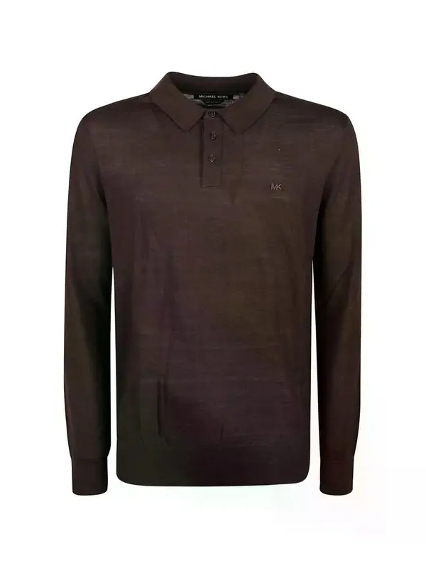 Michael Kors Logo-embroidered Merino Polo Shirt