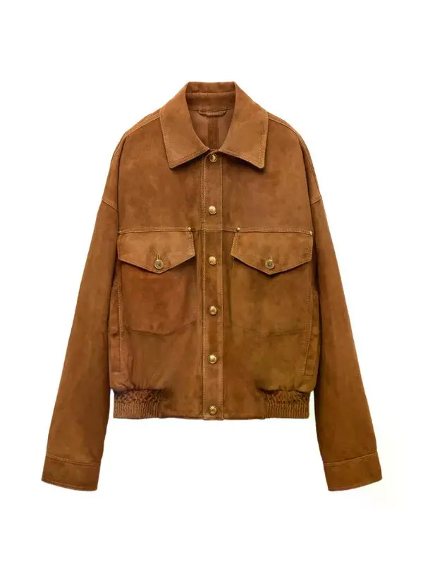 Versace Medusa Suede Jacket